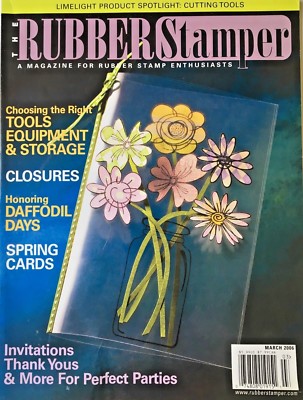 The Rubber Stamper Stamp Magazine March 2006 | eBay