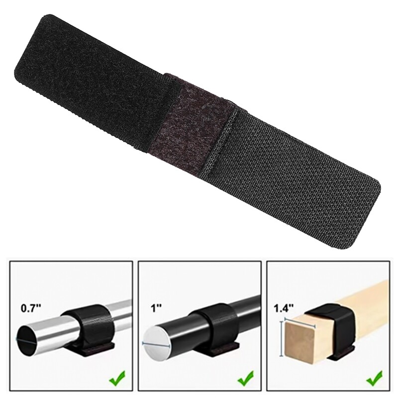 Office Chair Leg Felt Pads Covers Non-Slip Hook and Loop Fasteners ...
