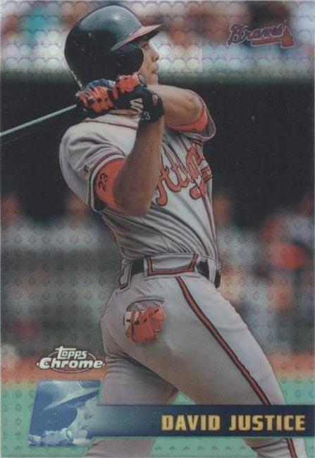 1996 Topps Chrome - David Justice #22 Refractor for sale online | eBay