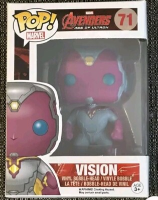 Funko Pop Avengers Age of Ultron - Vision #71 - New in Box | eBay