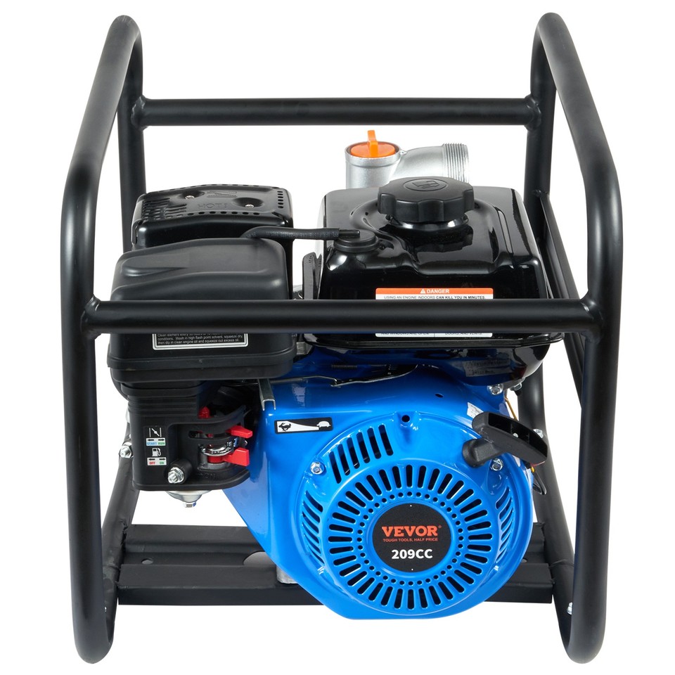 Gasoline Engine Water Pump Gas Powered Transfer Pump 2 in 6.5HP 4 ...