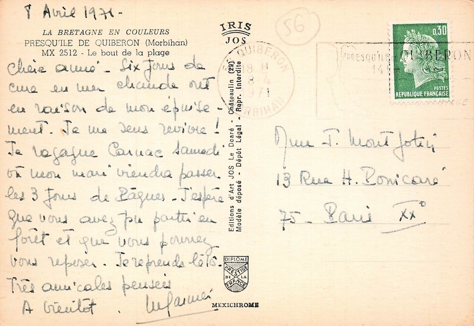 56 QUIBERON PRESQU ILE DE QUIBERON | eBay