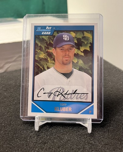 Cory Kluber 1st Rookie 2007 Bowman BDPP29 San Diego Padres prospect | eBay