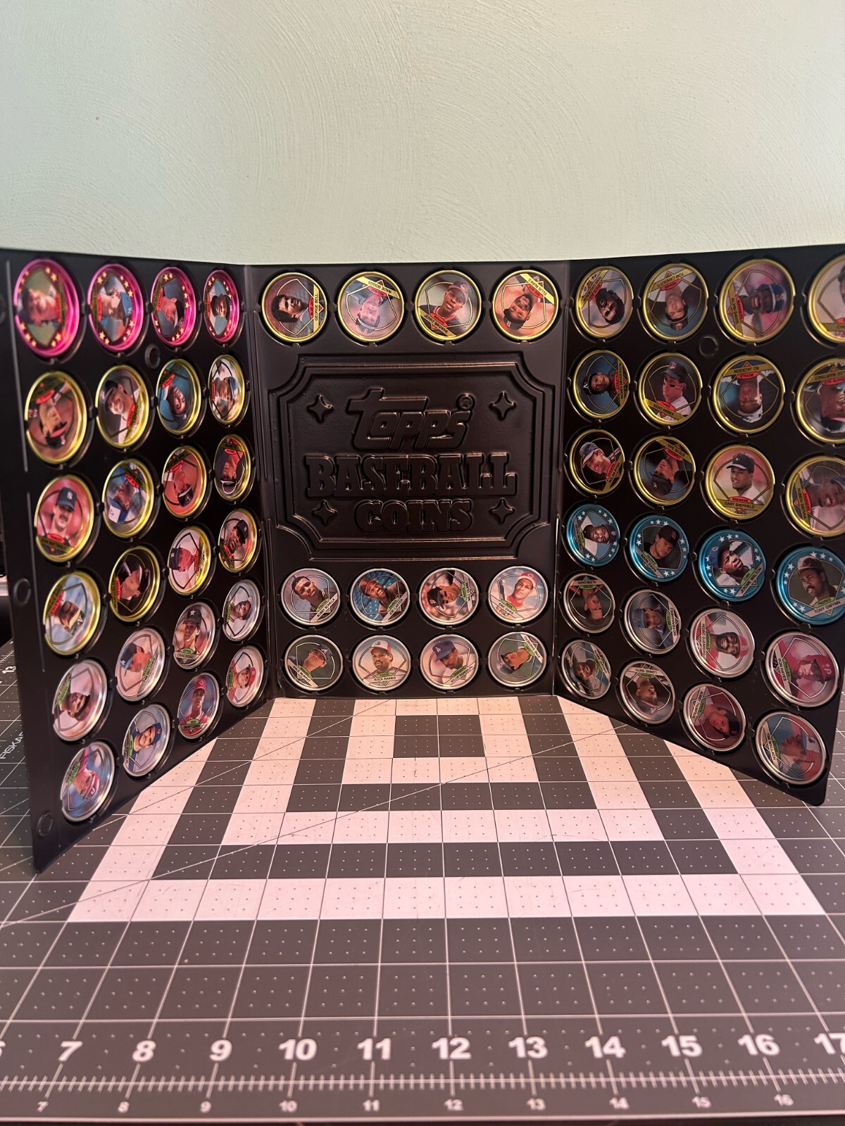 1990 Topps Baseball coins complete set of 60 with holder | eBay