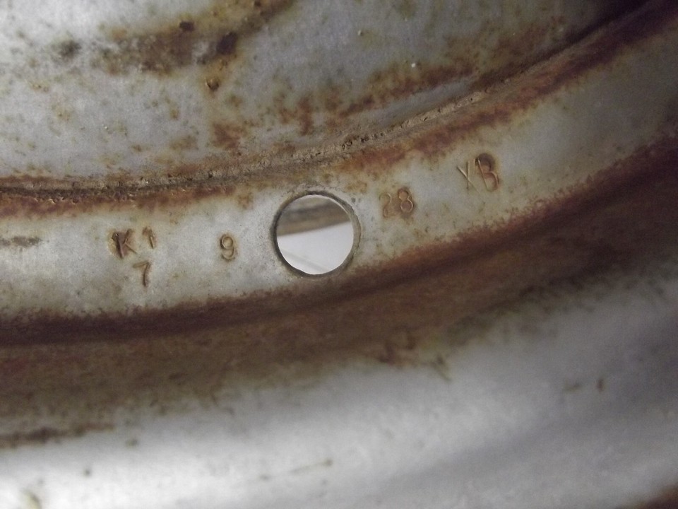 GM ORIGINAL STEEL RALLY WHEEL 14 x 6 rim 5 on 4.75 CHEVY CHEVROLET | eBay