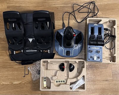 Thrustmaster TCA Officer Pack Airbus Edition + Rudder Pedals; Flight ...