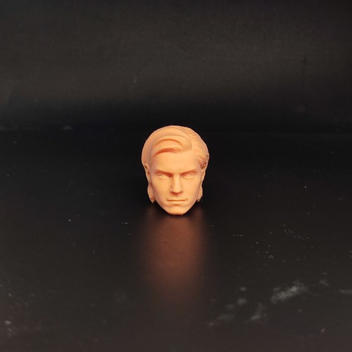 Blank 1/12 Scale Quick Silver Evan Peters Head Sculpt Unpainted Fit 6 ...