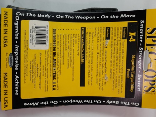 NEW SPEC-OPS X-4 Mag Cargo Utility Pouch Digital Camo ALICE & MOLLE | eBay