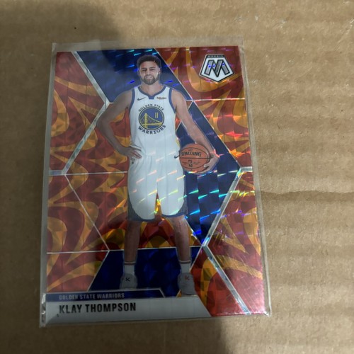 2019-20 Panini Mosaic #80 Klay Thompson Reactive Orange | eBay