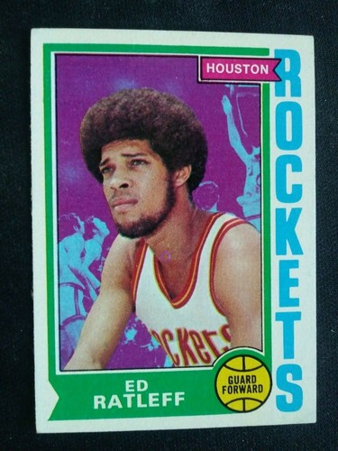 1974-75 Topps Basketball Card # 72 Ed Ratleff - Houston Rockets | eBay