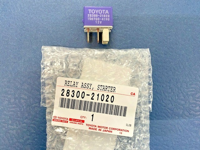 Toyota Relay 28300-28010 1 Year OEM T3 for sale online | eBay