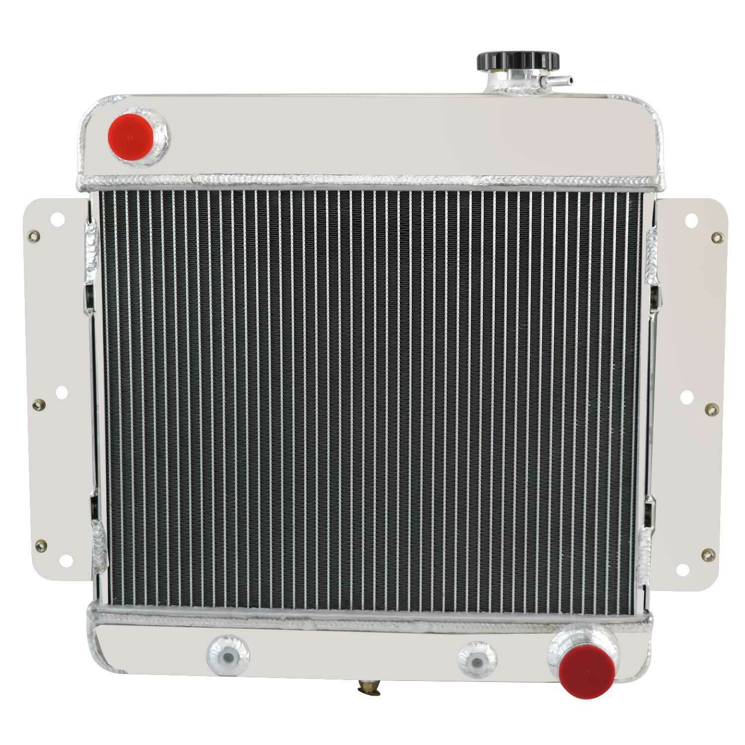 3 Row Aluminum Radiator for 1962-67 CHEVROLET CHEVY II /NOVA BASE 2.5L ...