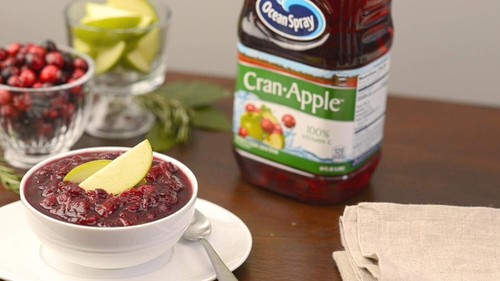 Ocean Spray Cran-Apple Cranberry Apple Juice Drinks 10 Fl Oz Pack of 6 ...