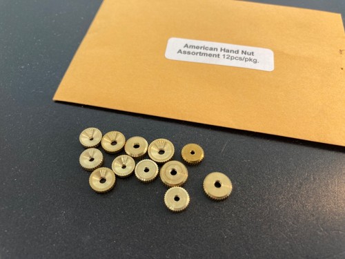 American Antique Clock Hand Nut Assortment 12 Piece Set 3 eack of 4 ...