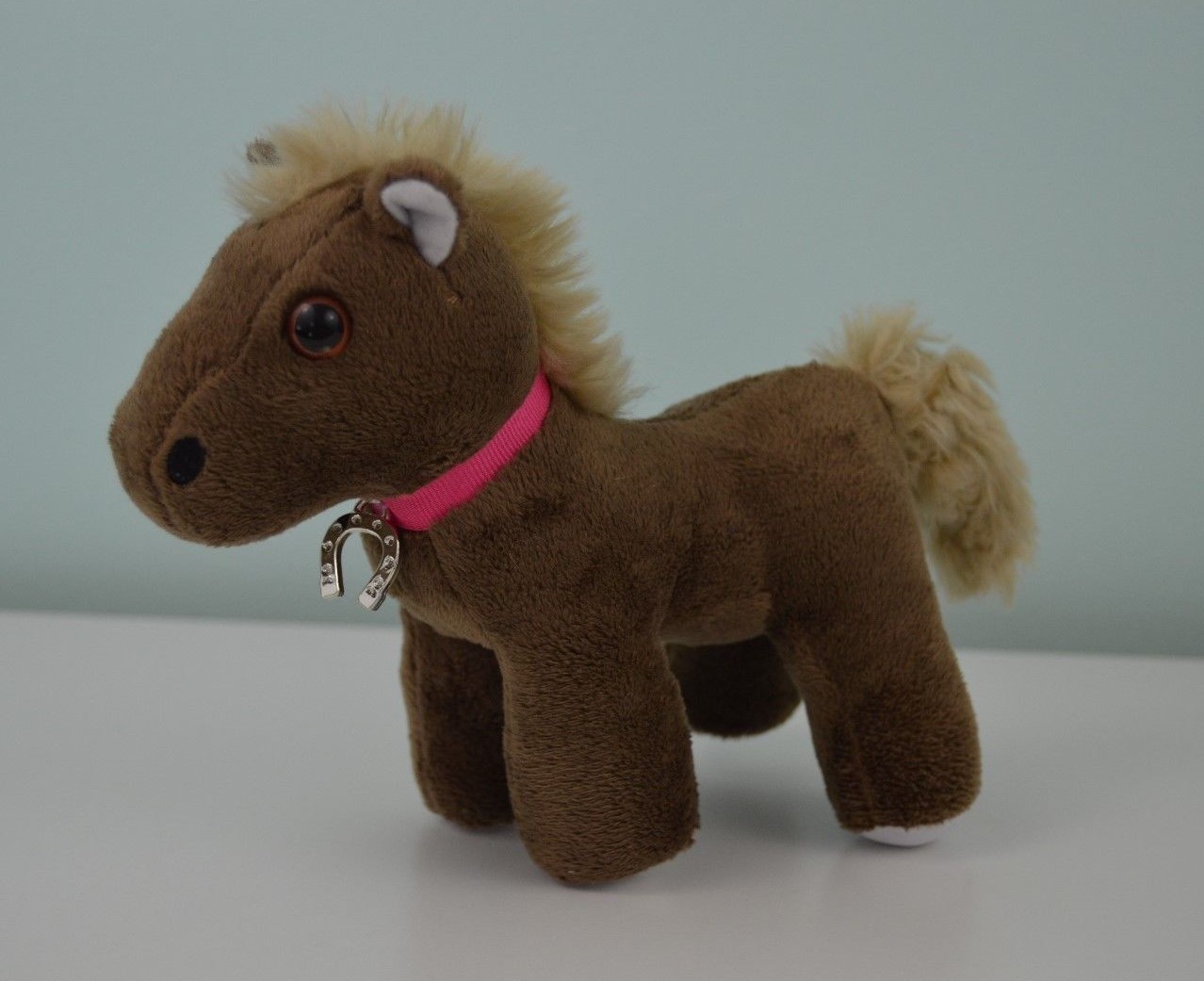 My Life As Horse Pony Plush Stuffed Animal Toy Brown Pink Walmart ...