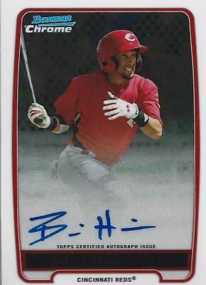 Billy Hamilton Autographed Bowman Chrome Card | eBay