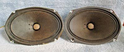 Rowe AMI Jukebox Pair JAL JEL JBM JAN Speakers 6x9" Mid Range 10 Ohm | eBay