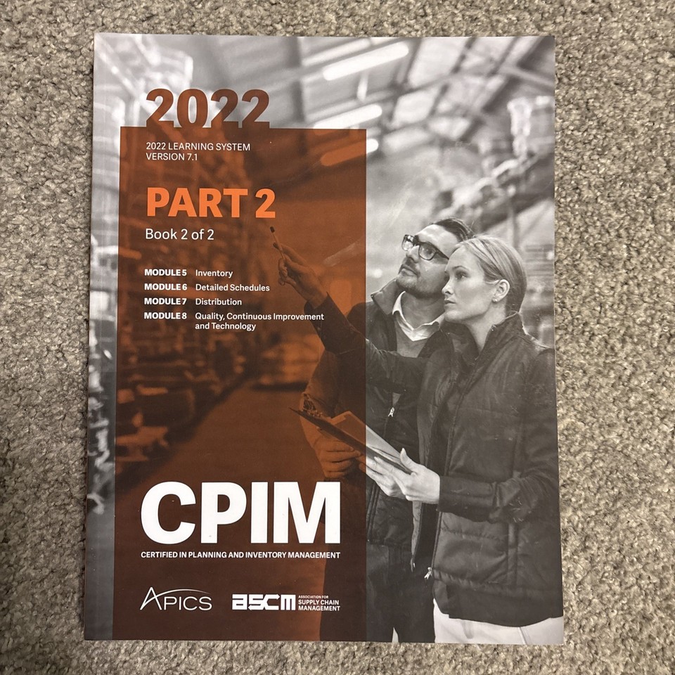 CPIM books APICS ASCM 2019 2022 | eBay