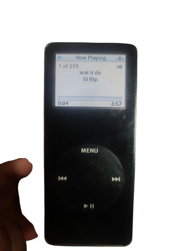 Apple mp3 4GB iPod Nano 1st Gen - Vintage, Retro, Proven Tested ...