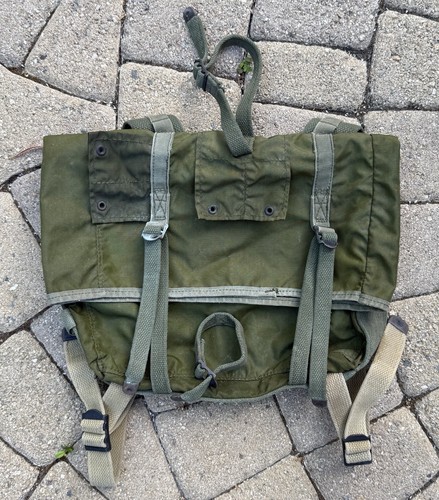 Vietnam USMC Nylon M-1941 Haversack Combat Field Pack Backpack M-1967 ...
