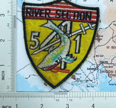 Patch , US Navy Brown Water PBR River Section 541 Vietnamw Patch , t4 ...