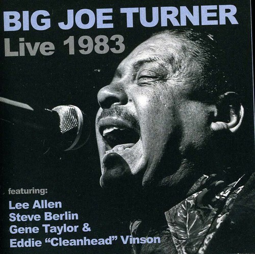 Big Joe Turner Live 1983 Turnerbig Joe Excellent 89353319823 Ebay