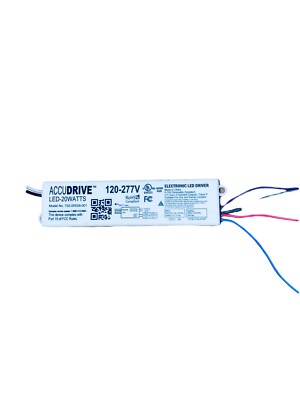 Accudrive LED driver 20W 120-277V . Model N 702-00529-001 | eBay
