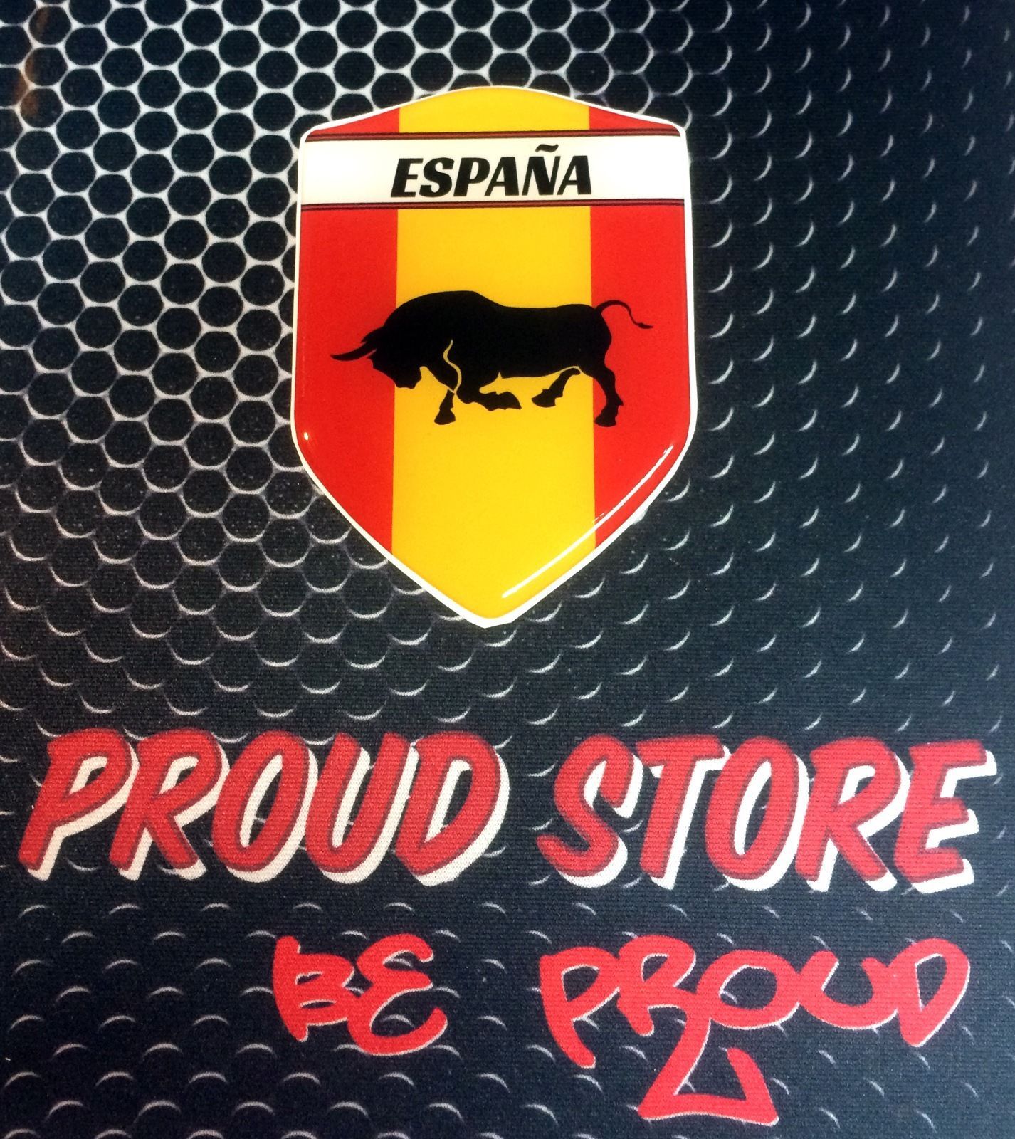 España Spain Proud Shield Flag Domed Decal Emblem Car Sticker 3D 2.3"x ...
