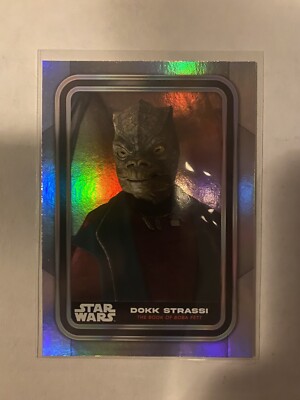 2023 TOPPS STAR WARS FLAGSHIP RAINBOW FOIL DOKK STRASSI #40 | eBay