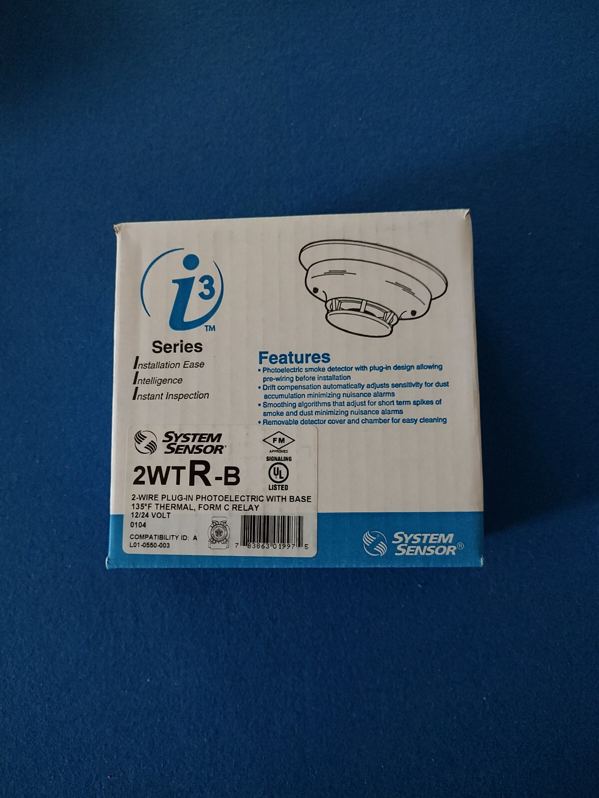 System Sensor 2wtr-b Photoelectric I3 Smoke Detector for sale online | eBay