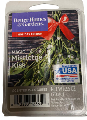 Better Homes & Gardens Magic Mistletoe Kiss Scented Wax Cubes 2.5oz | eBay
