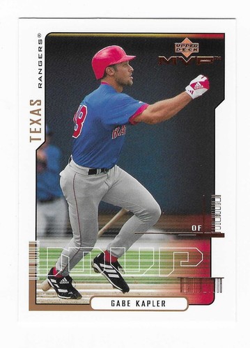 2000 Upper Deck MVP Gabe Kapler Texas Rangers Baseball Card #171 | eBay