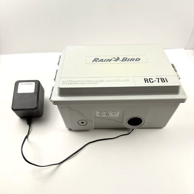 Rain Bird RC-7Bi Control Panel With Power Cord For Parts Or Repair Only ...