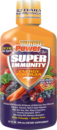 TurboPower Plus Super Immunity Vitamin Energy Formula (32 Oz.) - Free ...