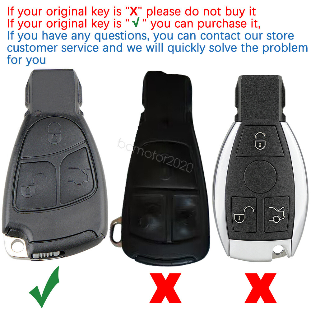 for Mercedes Benz Sprinter Vito Van W639 906 3 Button Smart Key Fob ...