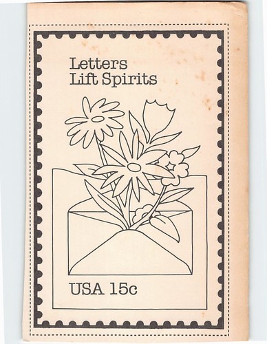 Postcard Letters Lift Sprits USA 15 Cents Stamps | eBay