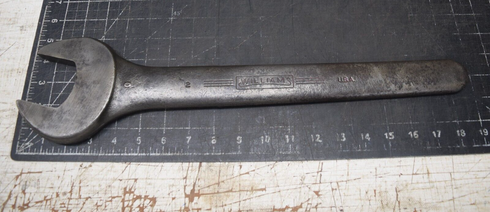 Williams 2" Bw-12 HUGE Industrial Wrench Open End Made in USA for sale ...