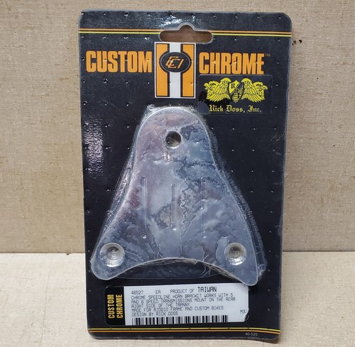 HARLEY DAVIDSON CUSTOM CHROME 46527 HORN BRACKET RICK DOSS RIDGID FRAME ...