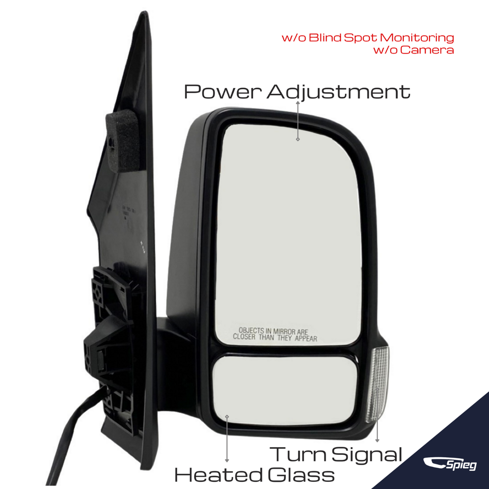 Pair Side Mirror for 2019-2024 Sprinter Van w Power Folding Heated ...