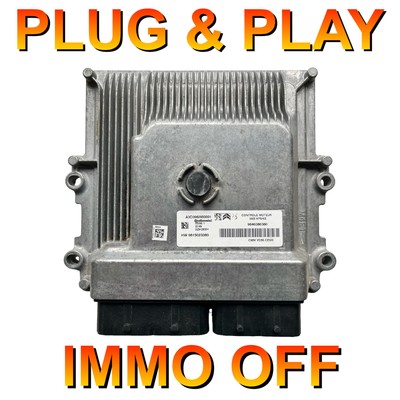 Vauxhall Opel ECU Continental VD56.1 HW9815023380 9846386380 Plug+Play ...