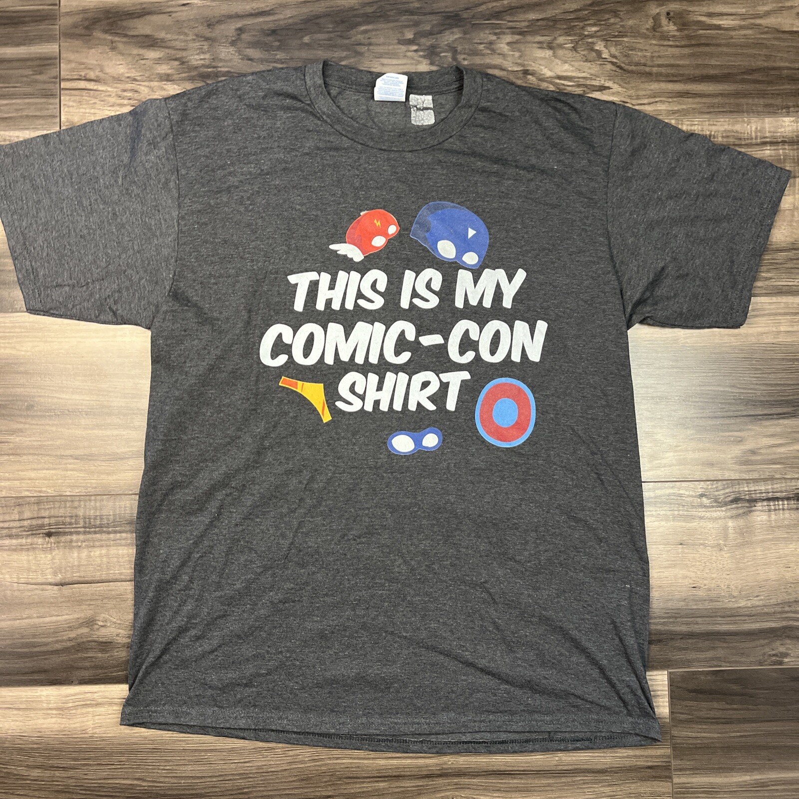 Comic-Con Shirt Mens Large Gray This is My Comic-Con Shirt Gray | eBay
