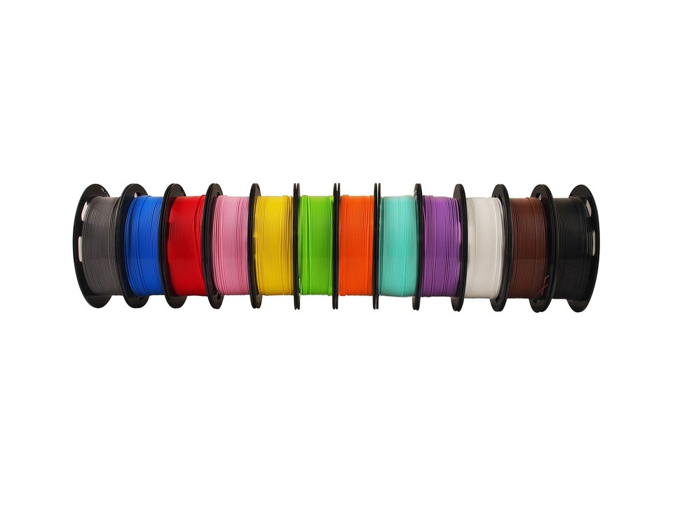 1.75mm 3D Printer Normal PLA Filament 12 Bundle, Most Popular Colors ...
