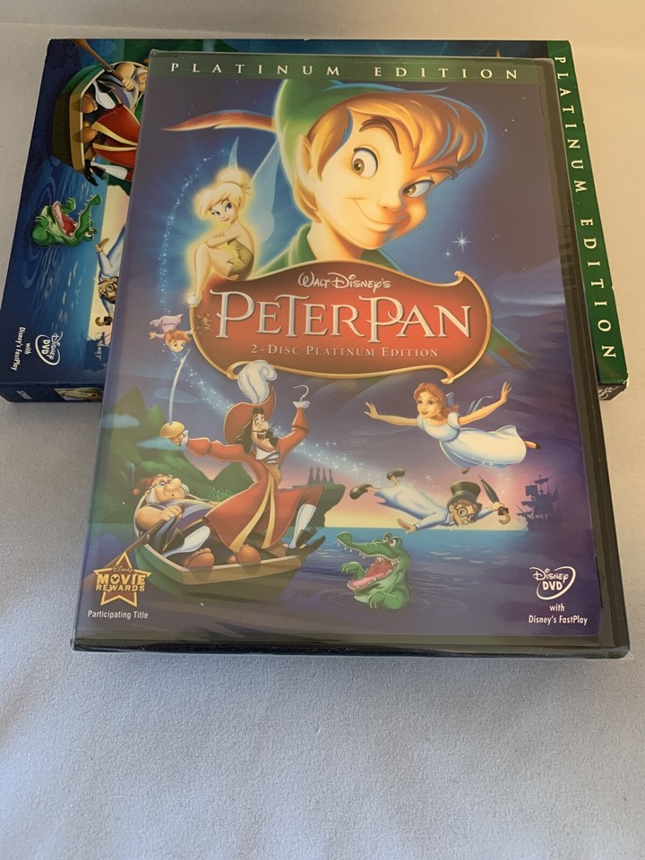Peter Pan (DVD, 2007, 2-Disc Set, Platinum Edition) 786936718072| eBay