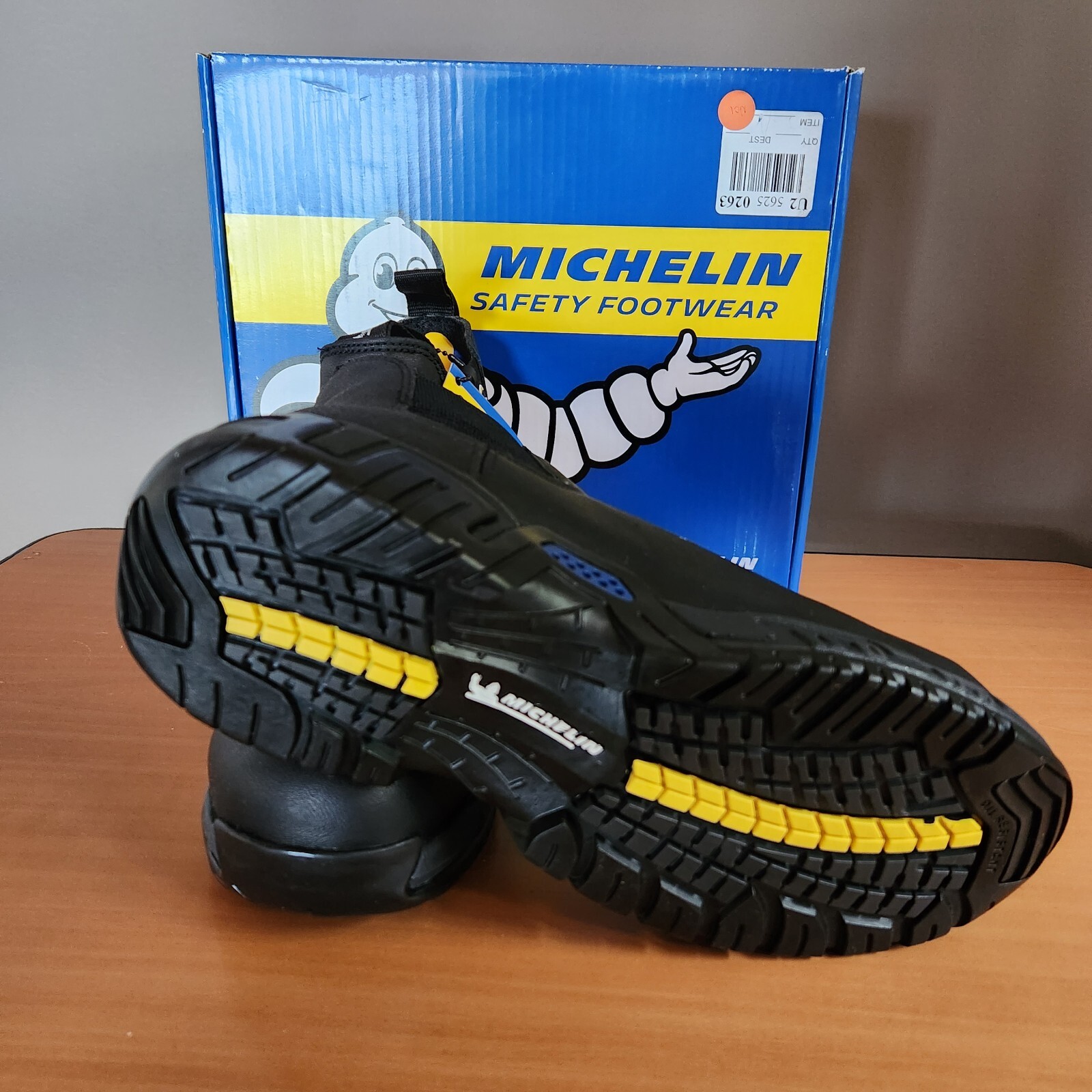 MICHELIN Mens US 13 W CHELSA HYDROEDGE ALLOY TOE WATERPROOF WORK BOOTS ...