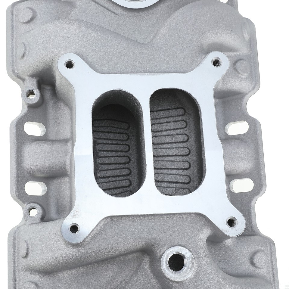 Aluminum Dual Plane Intake Manifold for Chevy 350 1955 1956 1957 1958 ...
