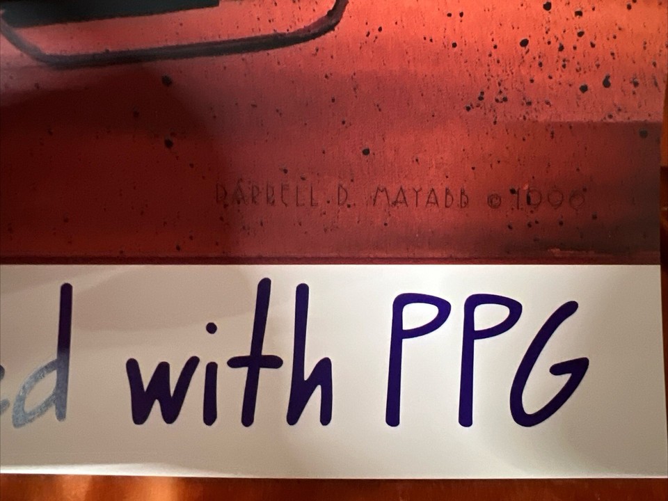 Original 1996 Darrell Mayabb Real Hot Rods Are Painted With PPG Poster ...