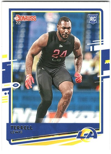2020 Panini Donruss Terrell Lewis Rookie Card Los Angeles Rams #291 | eBay