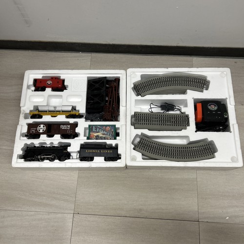 LIONEL 7-11027 #1 LIONEL SUPER STEAM SET LOCO-TENDER 3-CAR FREIGHT ...