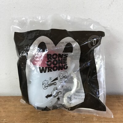 New Sealed 2021 Rons Gone Wrong Ron Bot Movie McDonalds Happy Meal Toy ...