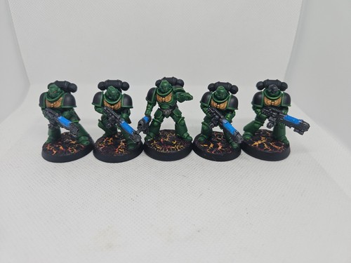 Hellblasters Salamanders Space Marines Warhammer 40k Painted Games ...
